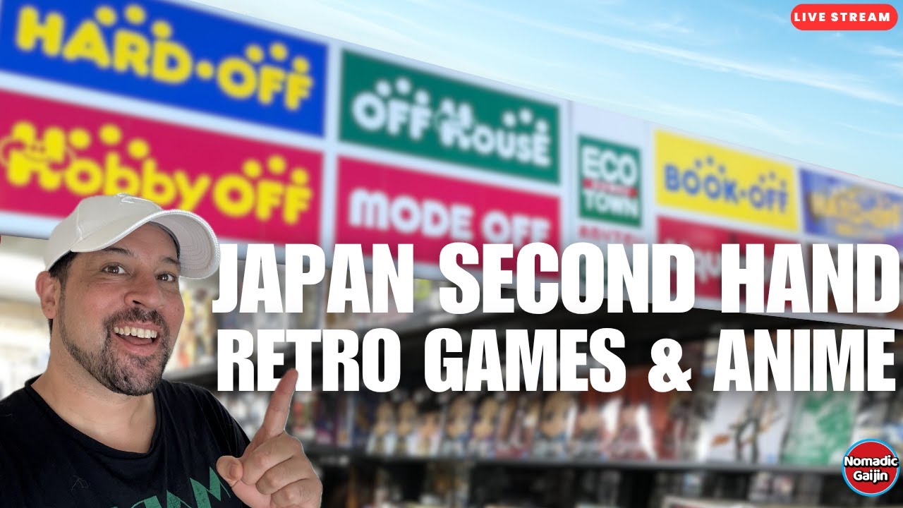 (LIVE) Japan's Incredible Second Hand Shops - Hard Off/Hobby Off ...