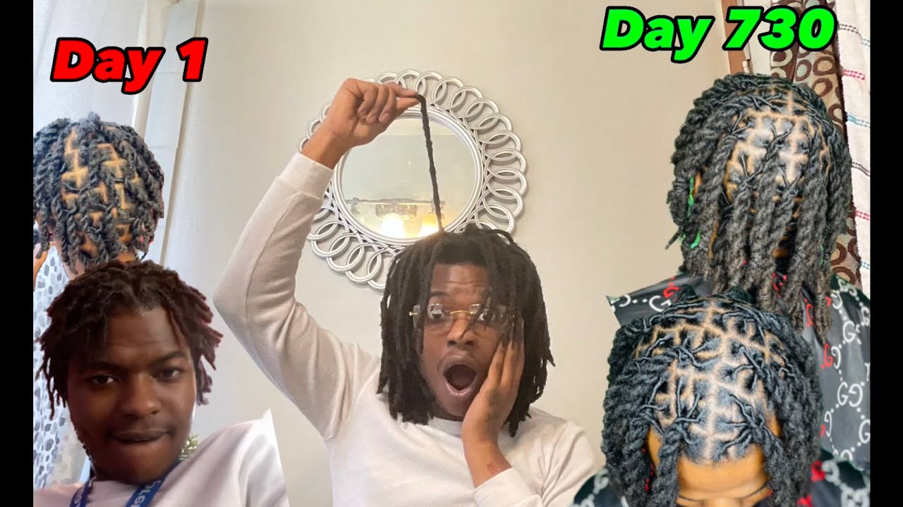 My Dreadlock Journey | 2 Year Visual Transformation *INSANE GROWTH ...