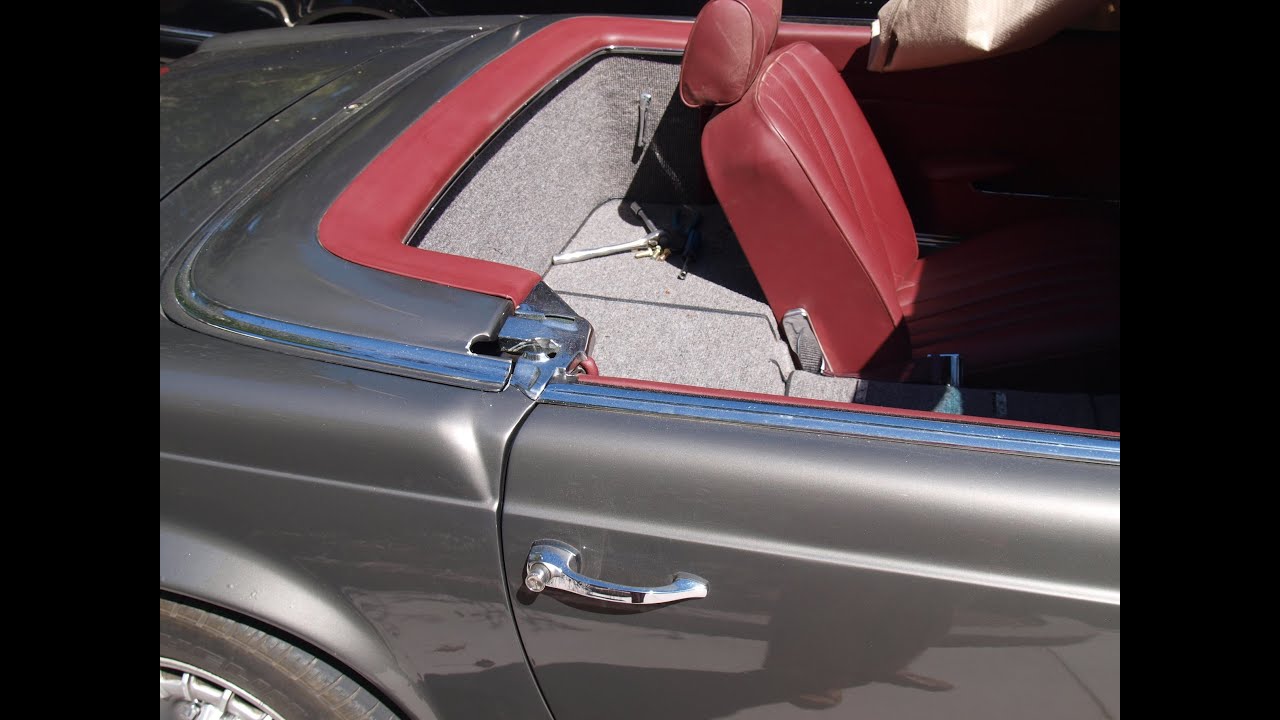 part 4 bonus reel 230SL restoration - YouTube