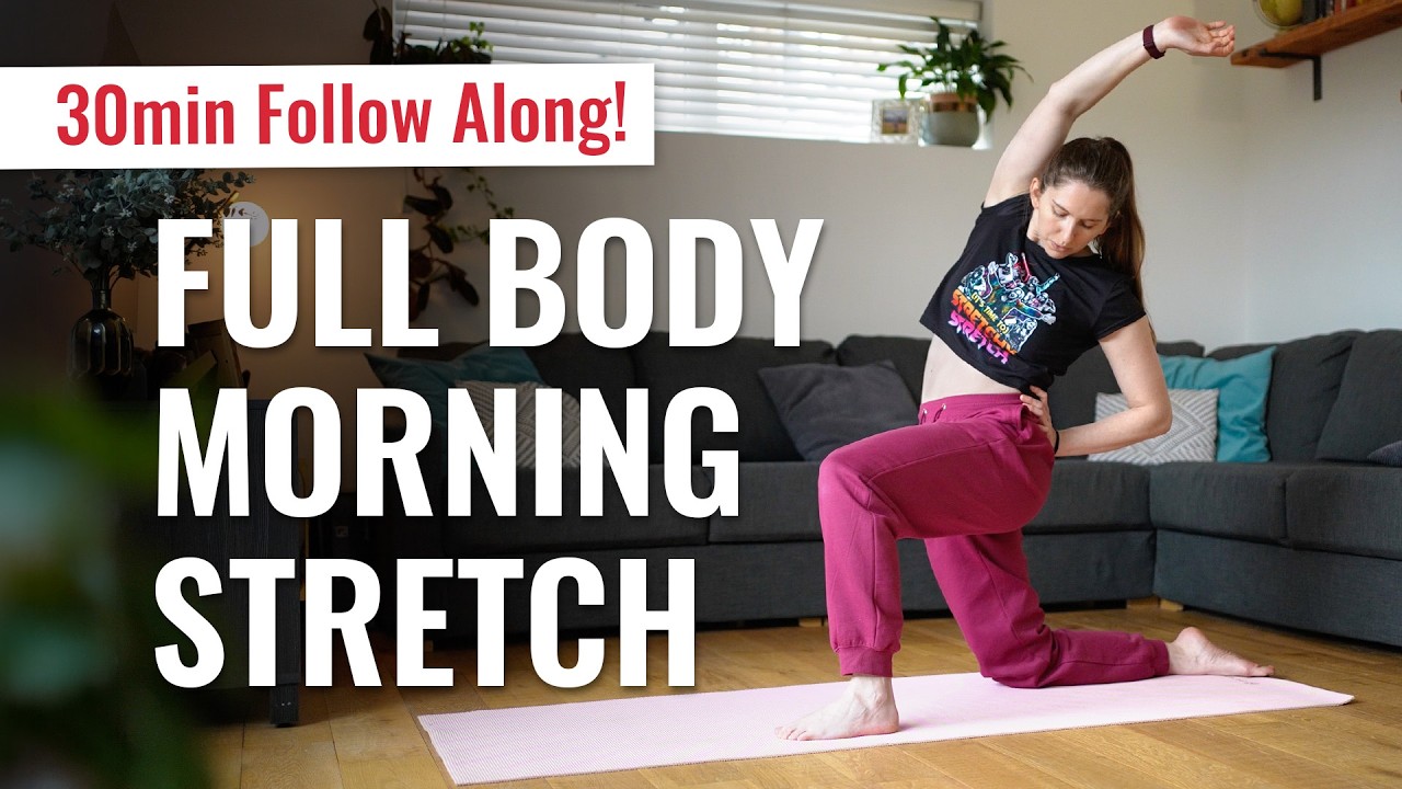 30 min Morning Stretch! Every day feel good mobility routine - YouTube