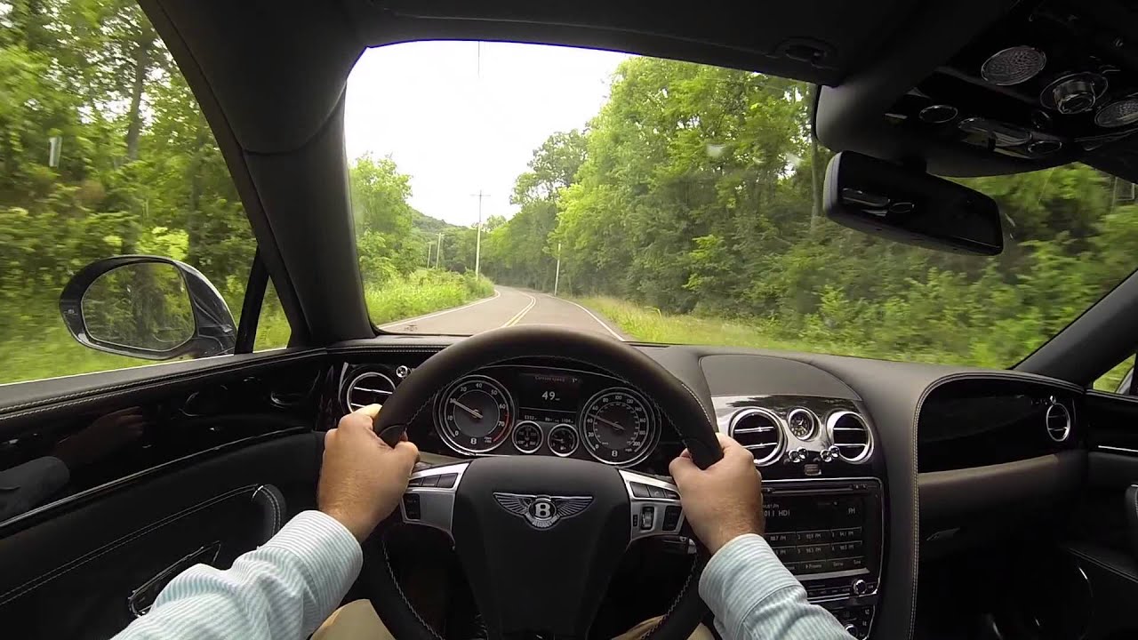 2014 Bentley Flying Spur W12 POV Test Drive - YouTube