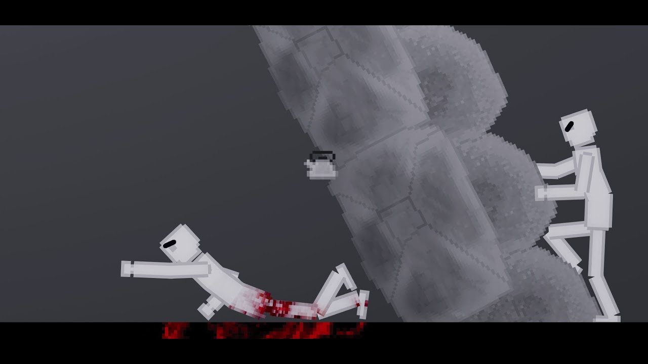 Pushing Heavy Objects On Humans In People Playground (10) - YouTube