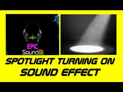 SPOTLIGHT sound effect - EPICsoundFX - YouTube