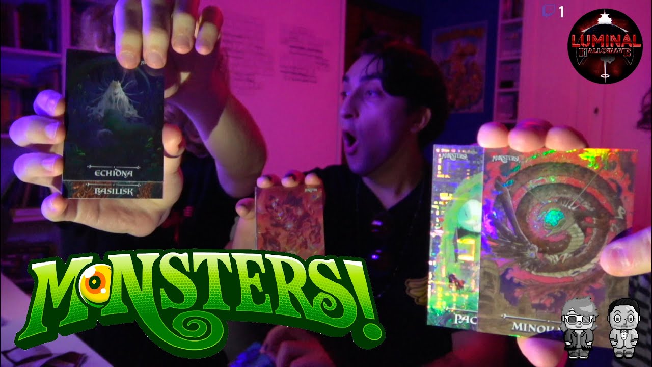 Spacchettando "Monsters!" di Dario Moccia w/ Alessio - YouTube