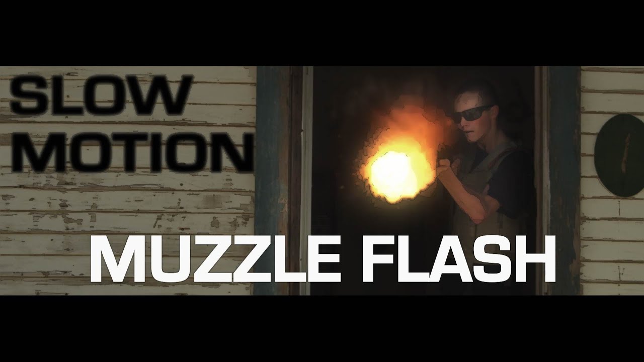 Slow Motion Muzzle Flash- After Effects Tutorial - YouTube