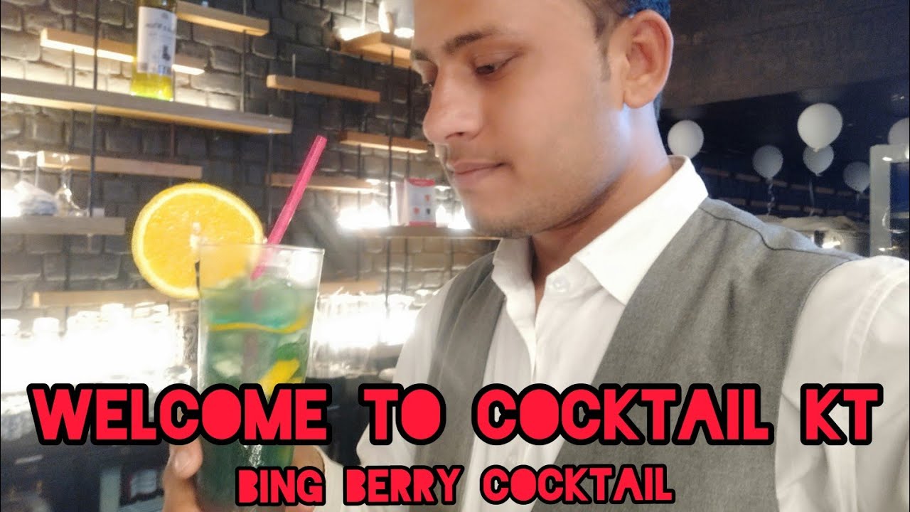 How to make cocktail Bing Berry recipe in hindi - YouTube