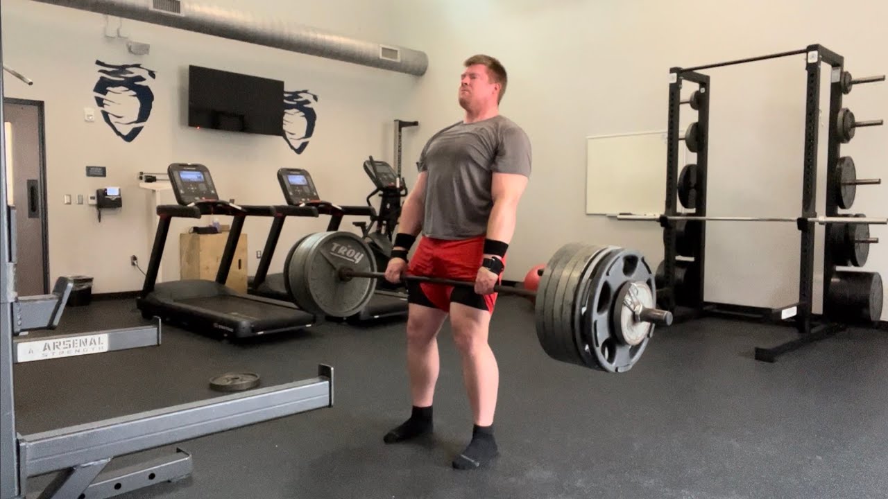 New Max Deadlift: 605 lbs! - YouTube