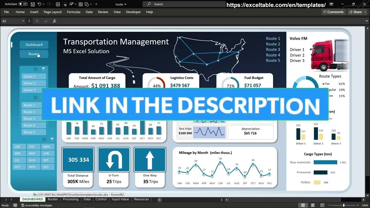 Logistics and Supply Chain Management in Excel - YouTube