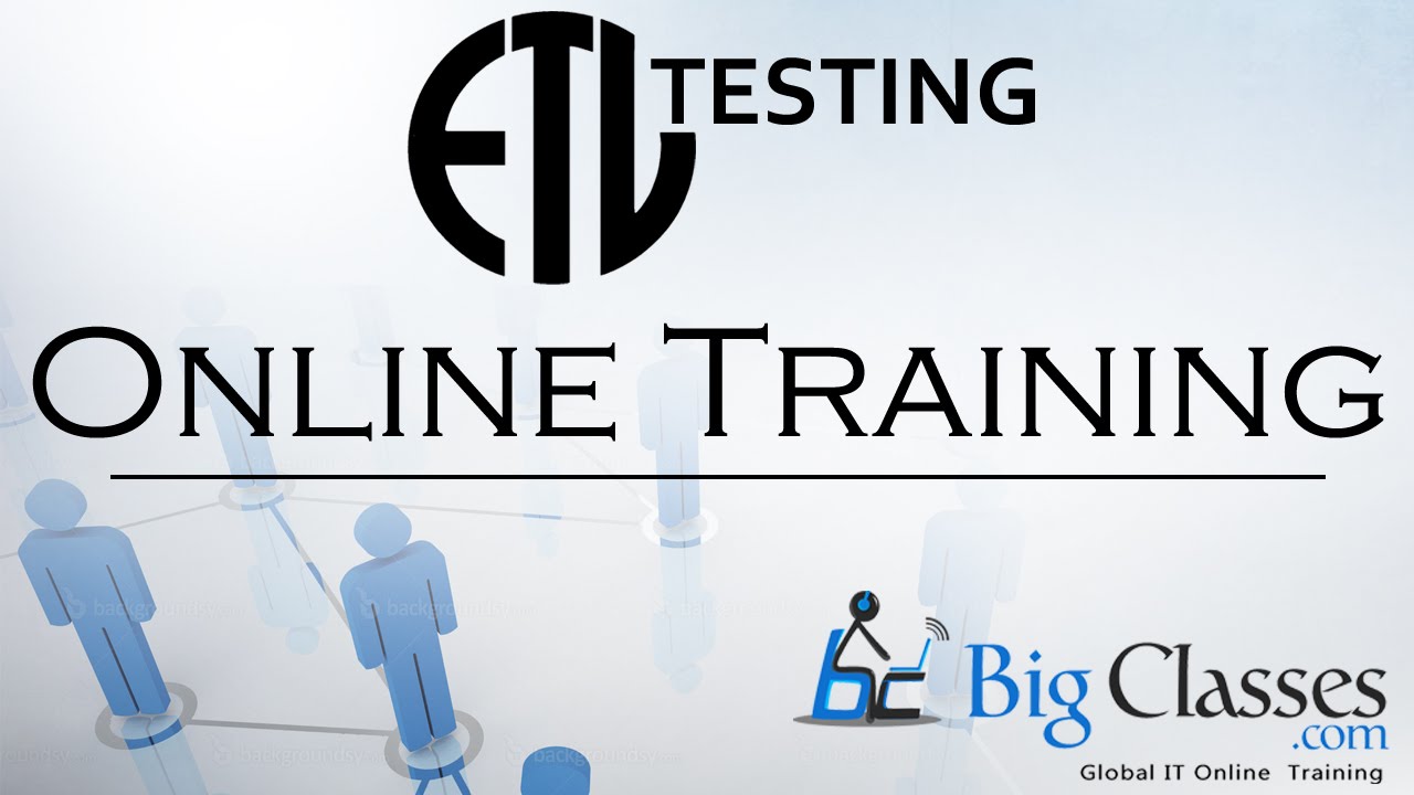 Etl Testing Tutorials For Beginners Part 1 Bigclasses Youtube 6886