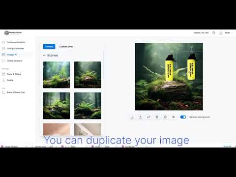 AI Based fabric.js react js e commerce image asset creation tool using midjourney - YouTube