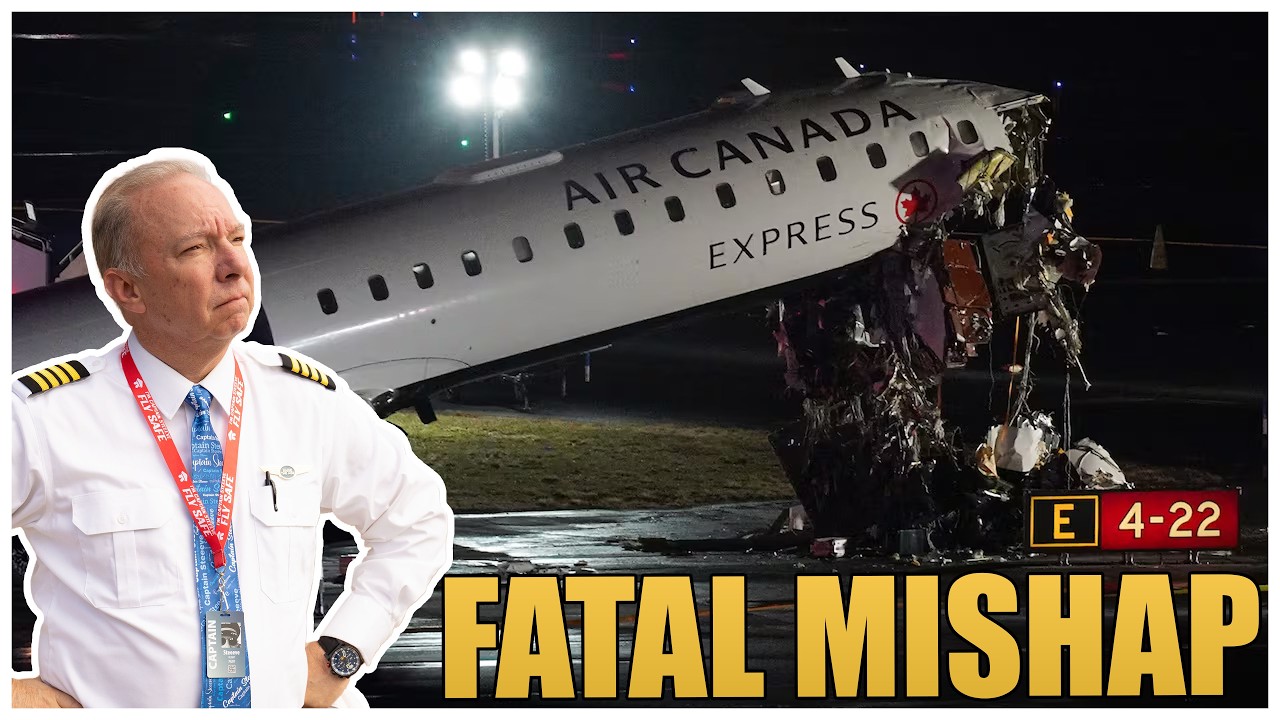 LaGuardia Disaster: Air Canada Express Crash | Captain Steeeve - YouTube