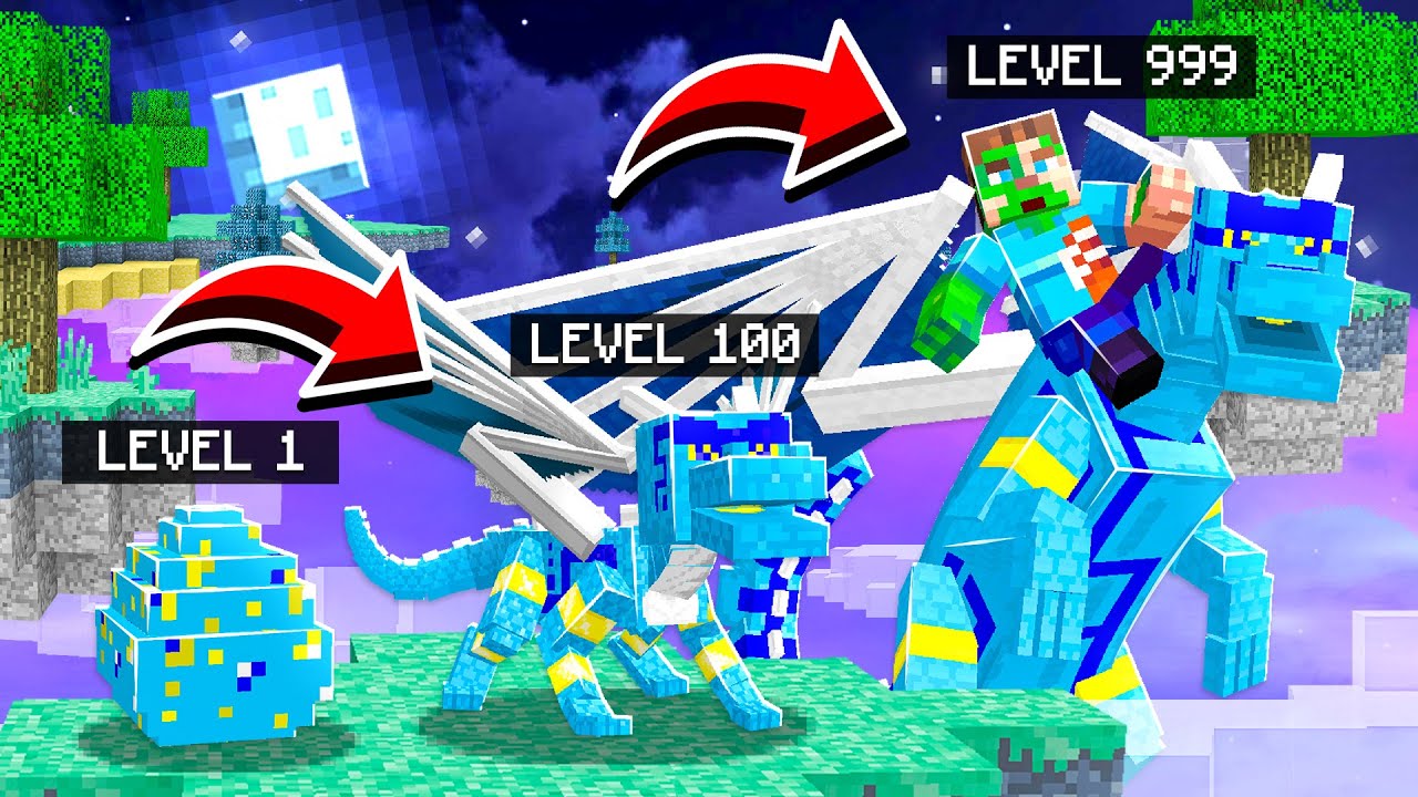 TRAINING A BABY DRAGON IN MINECRAFT! - YouTube