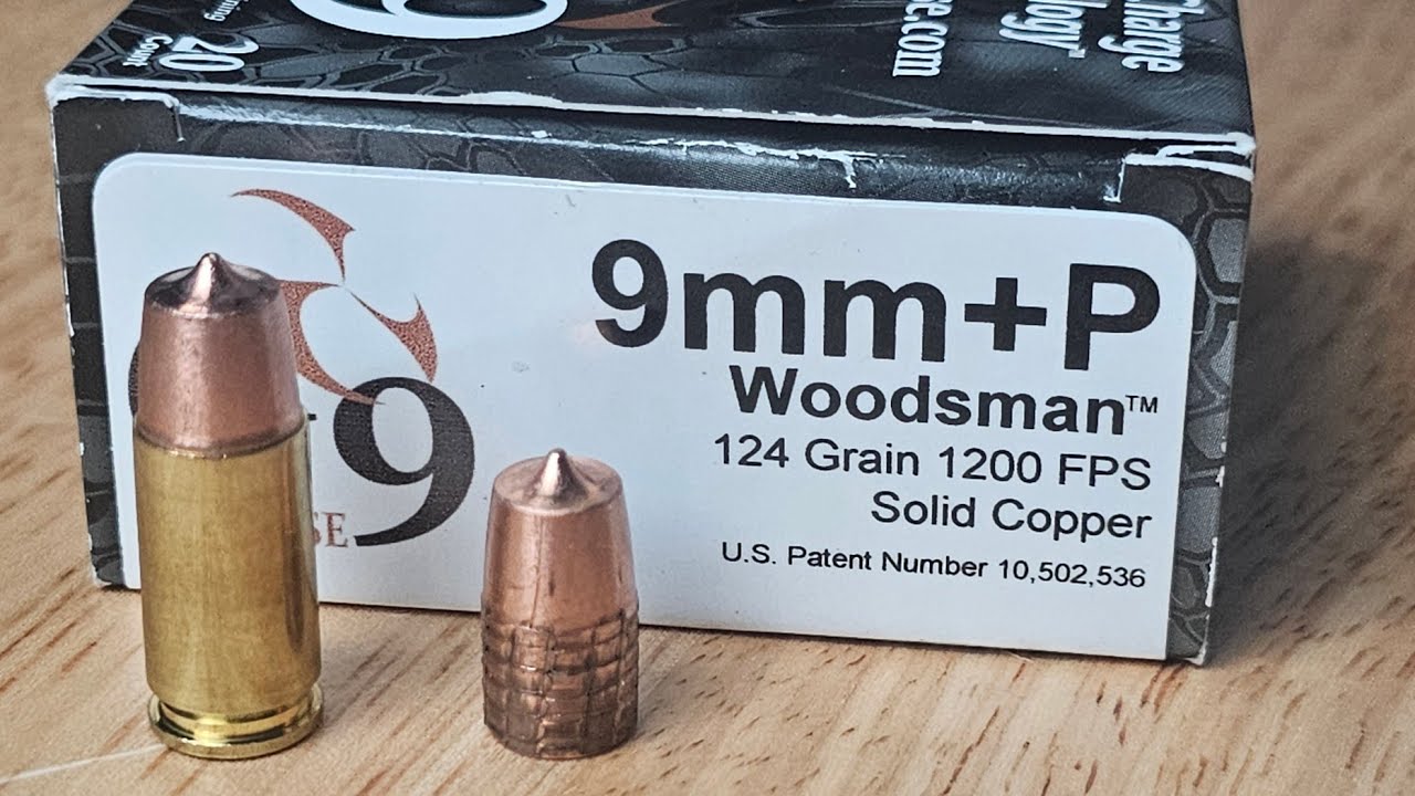 G9 Defense Woodsman 124gr 9mm +P - ULTIMATE PENETRATION!! - YouTube