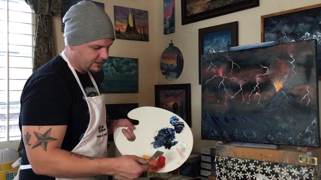 How to clean your brushes and palette after painting with Oil Paint by ...