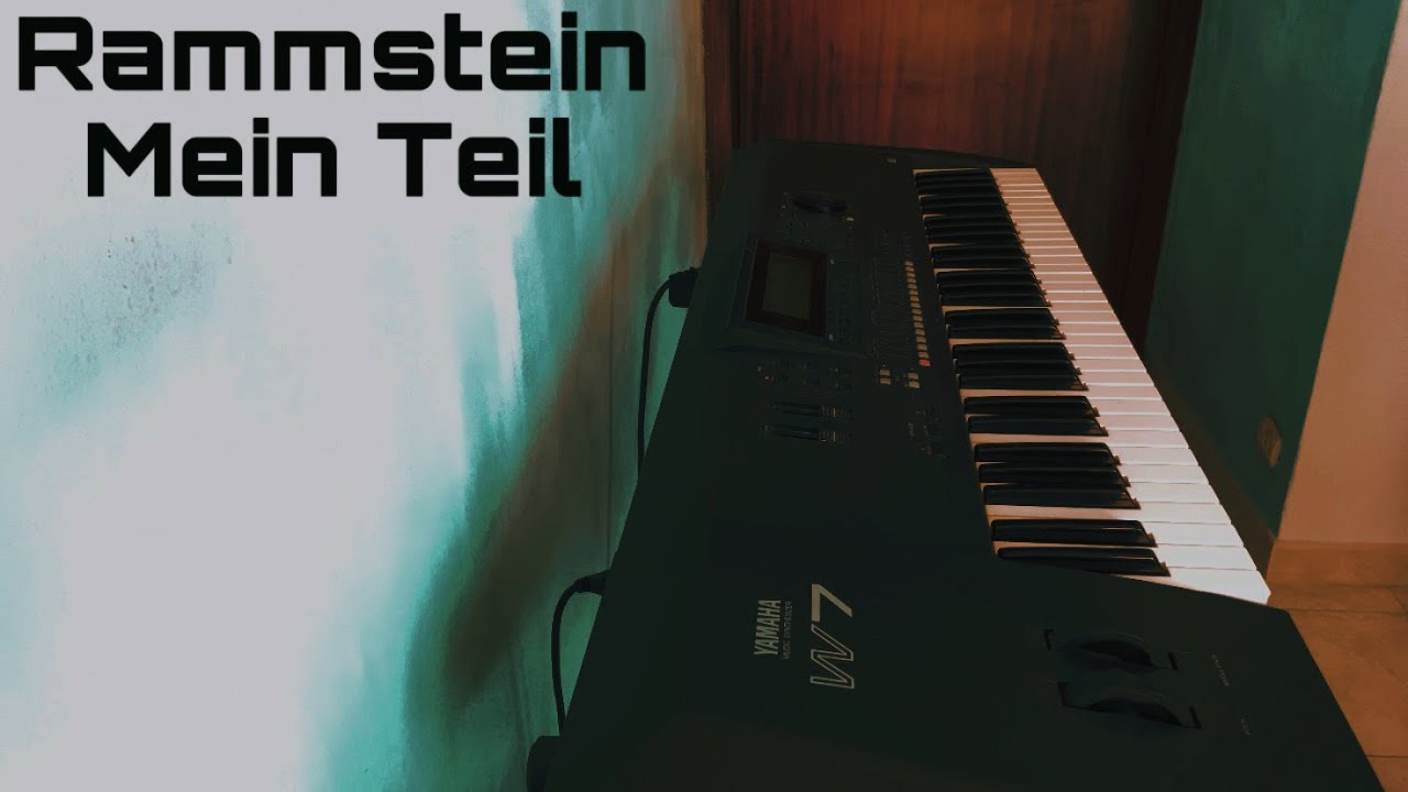 Rammstein - Mein Teil Intro Keyboard Strings Samples - YouTube