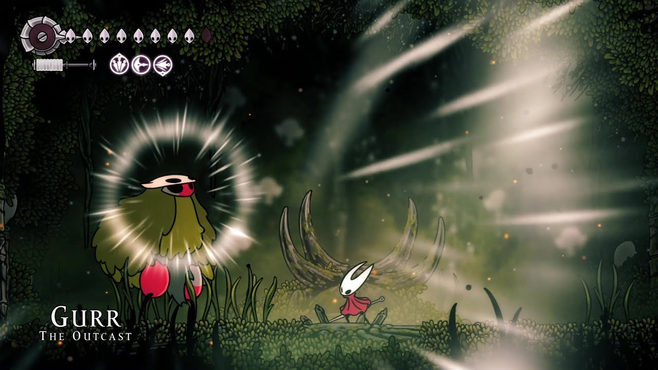 Gurr the Outcast Boss Fight | Hollow Knight Silksong - YouTube
