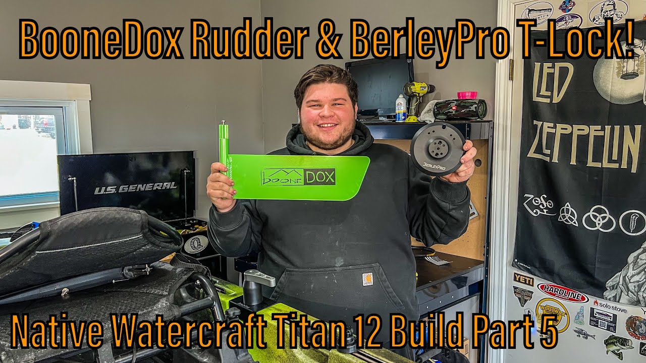 BerleyPro Steering & BooneDox Rudder Upgrades! - Native Watercraft ...