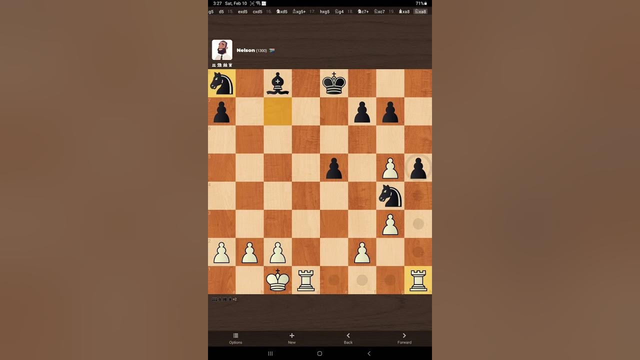 Beating Nelson bot in Chess.com - YouTube