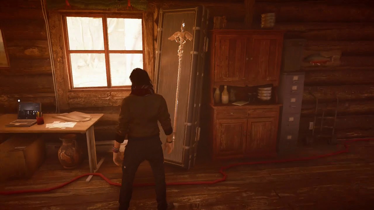 Assassin's Creed Valhalla Layla Explore the Cabin - YouTube