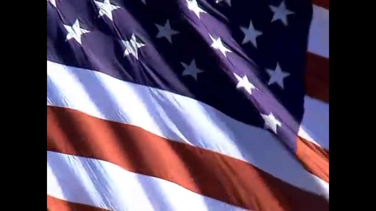 Slow Motion American Flag - Free US Flag Stock Video - YouTube