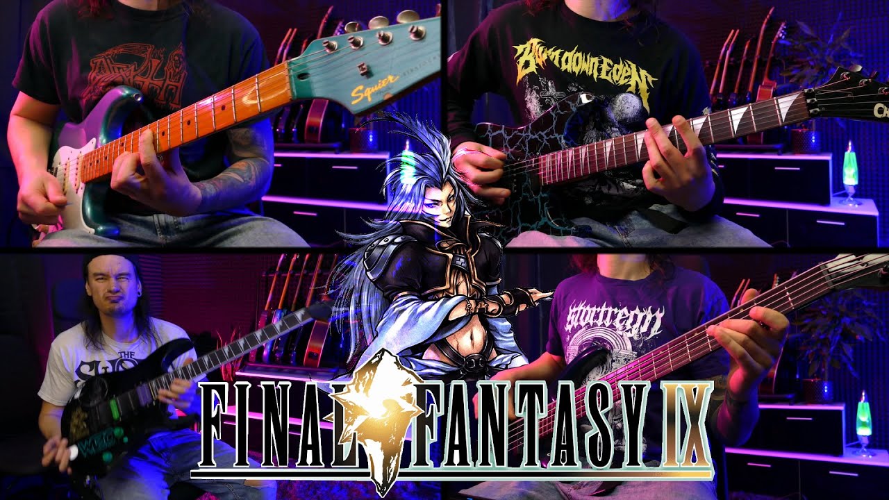 Final Fantasy IX - Kuja's Theme [Metal Guitar Cover + Tabs] - YouTube