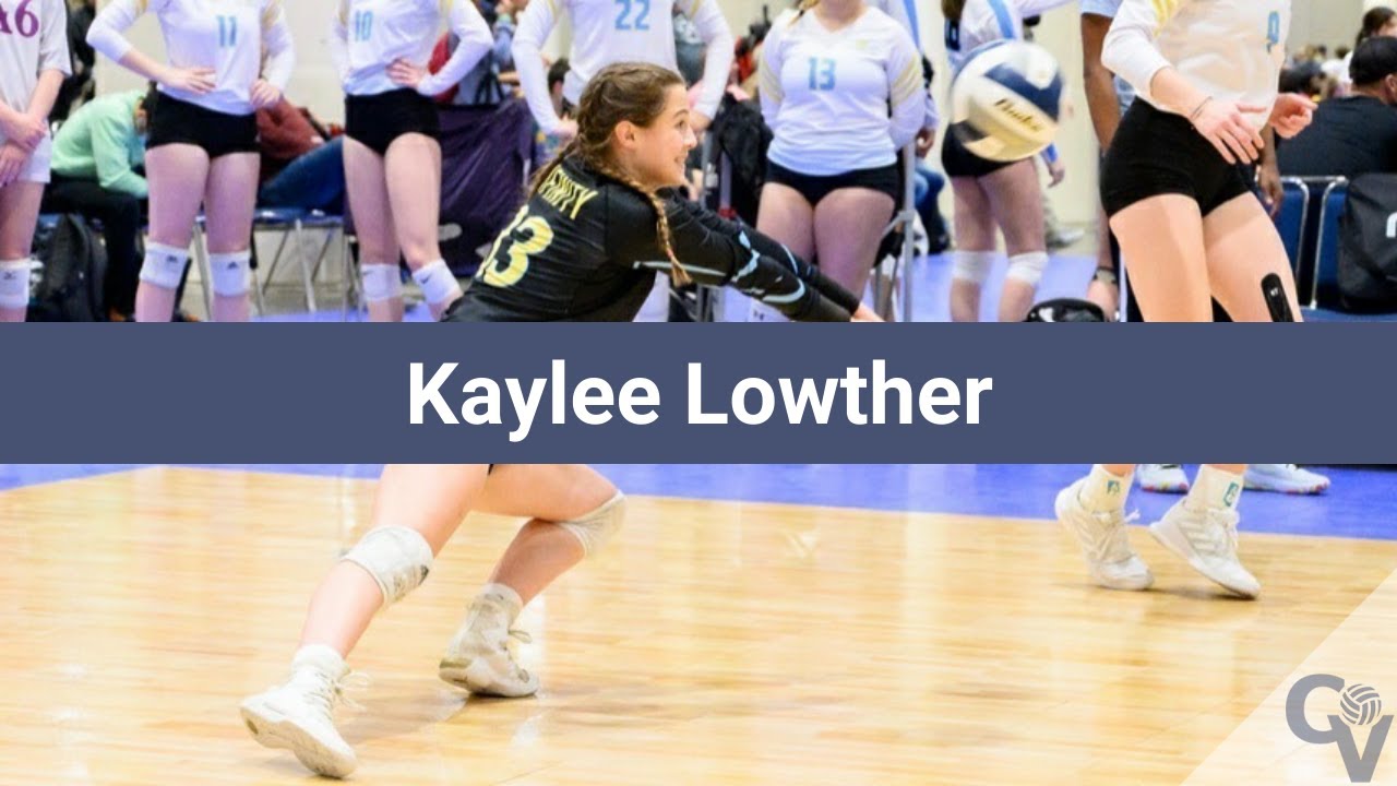 Kaylee Lowther Volleyball Highlights - MS 2024 - L. DS - YouTube