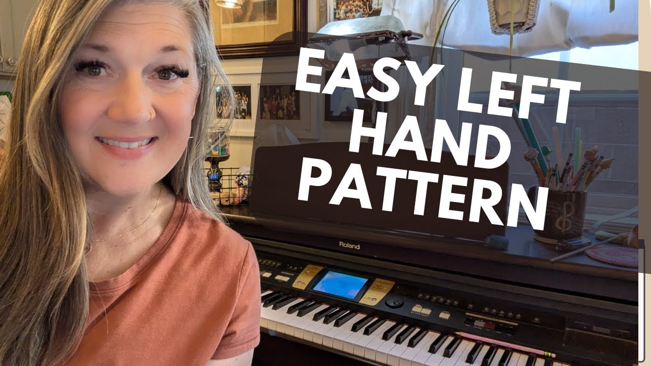 Easy Left Hand Pattern for Improv and Chord Charts - YouTube