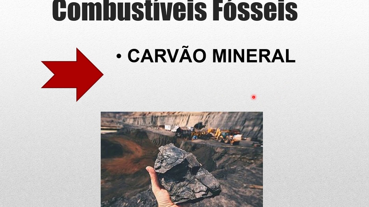 Combustíveis Fósseis Carvão Mineral - YouTube