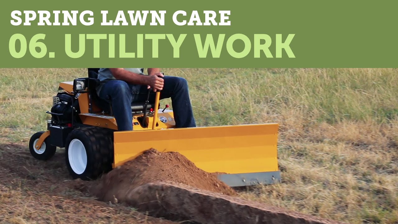 Spring Yard Work Utility Lawn Mower - YouTube