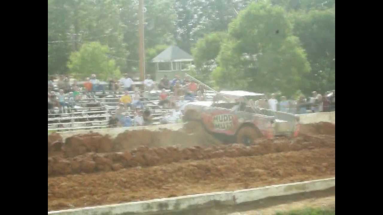 Mudd Mutt getting crazy in the mud - YouTube