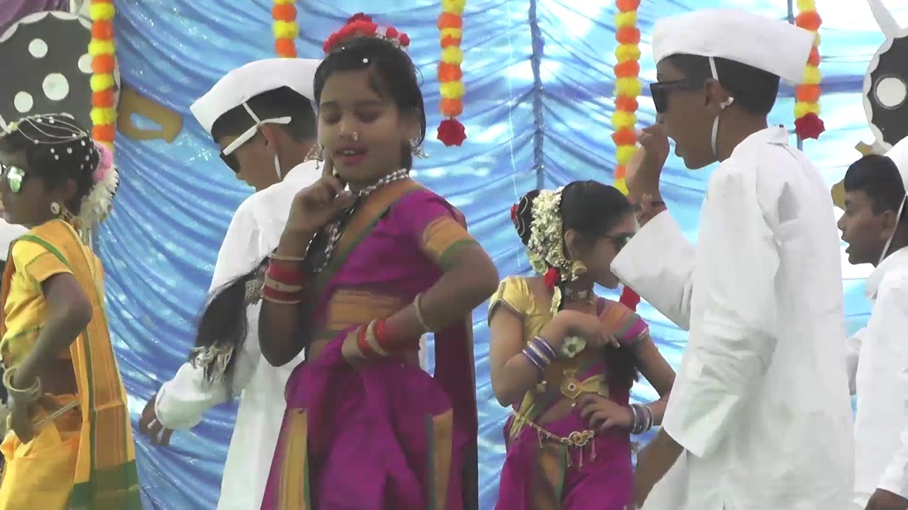 Svvs school Sillod स्नेह संमेलन 2020 आमदार सॉन्ग वर्ग 4th - YouTube