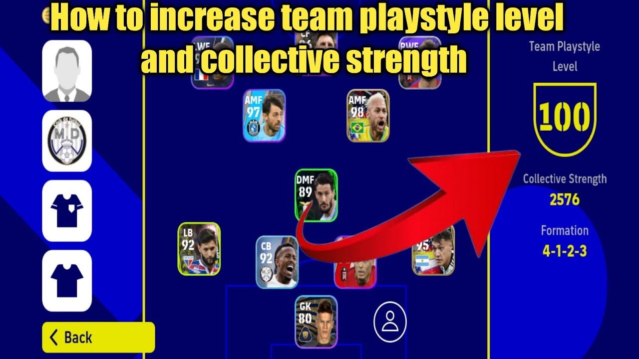 How To Increase Team Playstyle Level And Collective Strength In ...