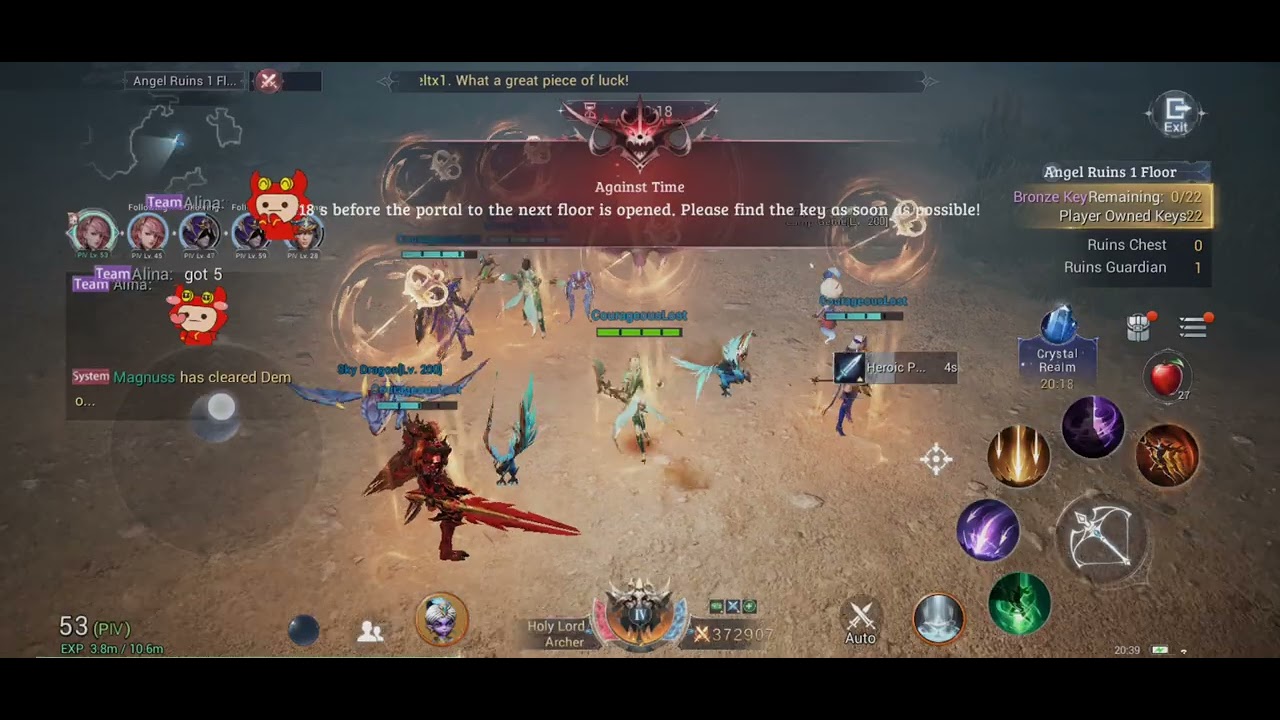 MU Origin 3 021 | Angel Ruins - Last Floor! | June 02, 2022 - YouTube