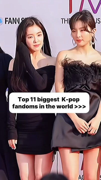 "🌟 Top 11 Biggest K-Pop Fandoms Worldwide! 🌎 #BTS #BLACKPINK #EXO #TWICE #StrayKids #KPop" - YouTube