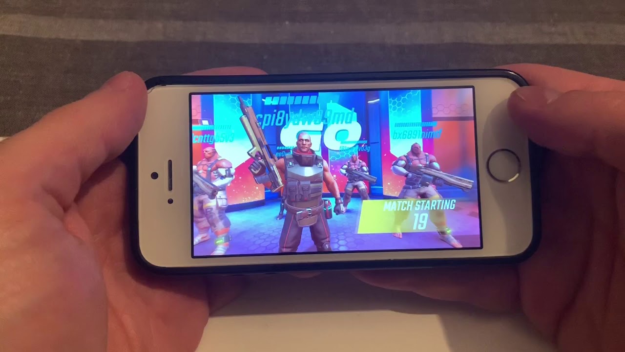 Shadowgun War Games - iPhone SE gameplay - YouTube