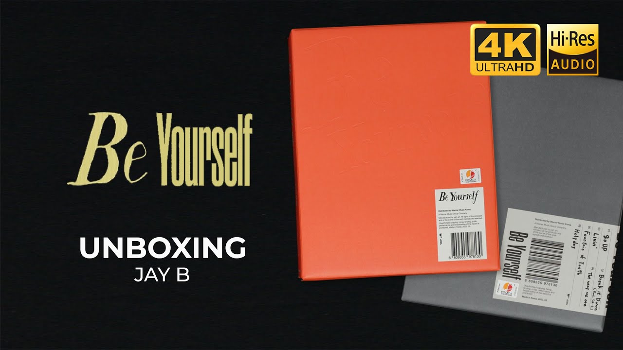 [4K/Hi-Res] UNBOXING JAY B 2nd EP - Be Yourself (Be / Yourself ver ...