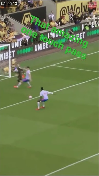amazing one touch pass - YouTube