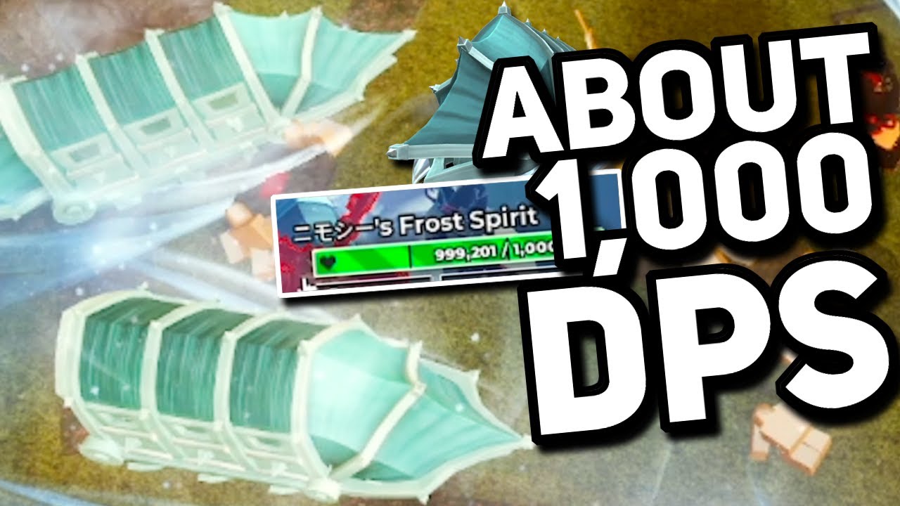 The Frost Spawner is OP! | 1k DPS VS Frost Spirit | Roblox TDS Frost ...