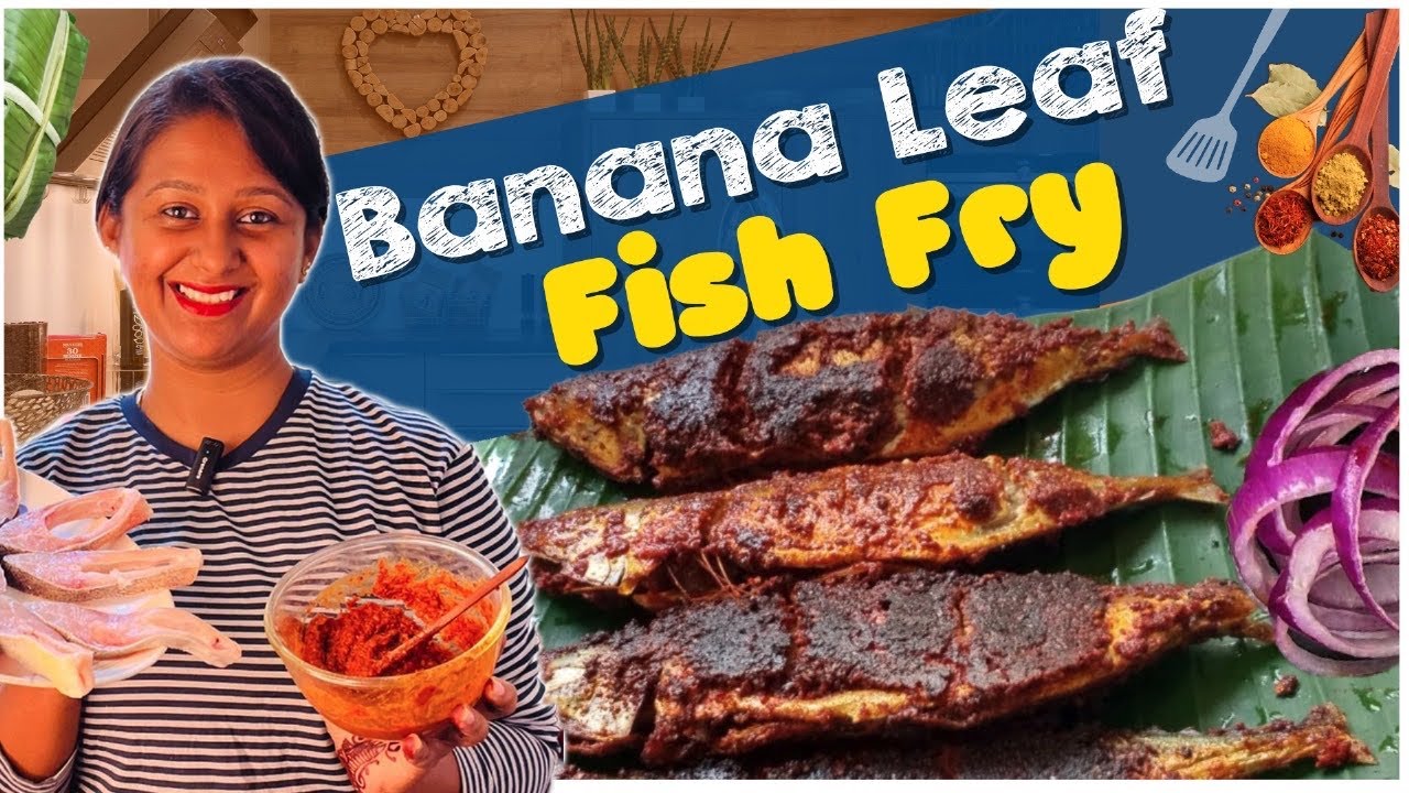 Banana Leaf Fish Fry Recipe 😋 | Seema Sonu - YouTube