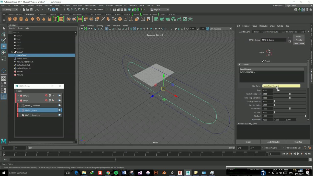 Animating a conveyor belt on MAYA 2017 - YouTube