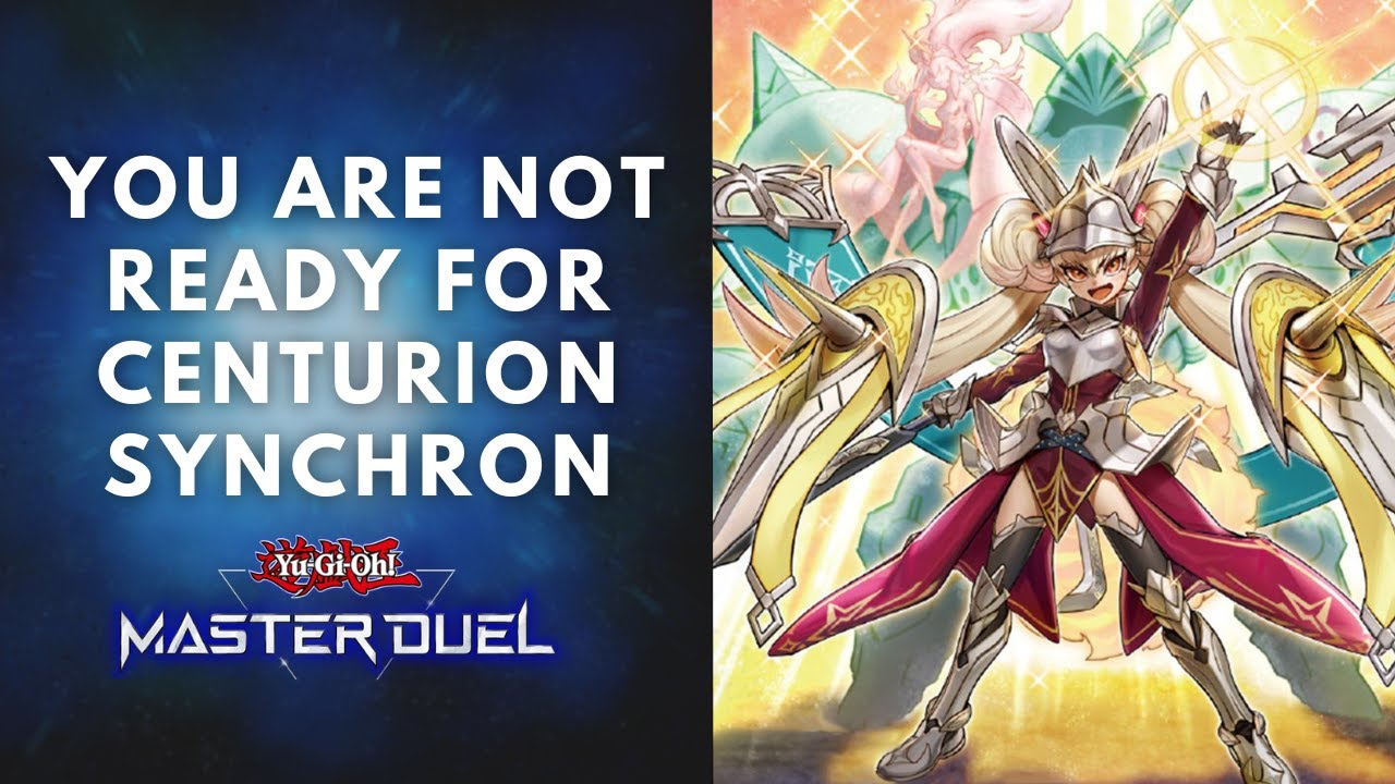 CENTURION SYNCHRON DECK! | Synchron Deck Master Duel | Centurion Deck ...