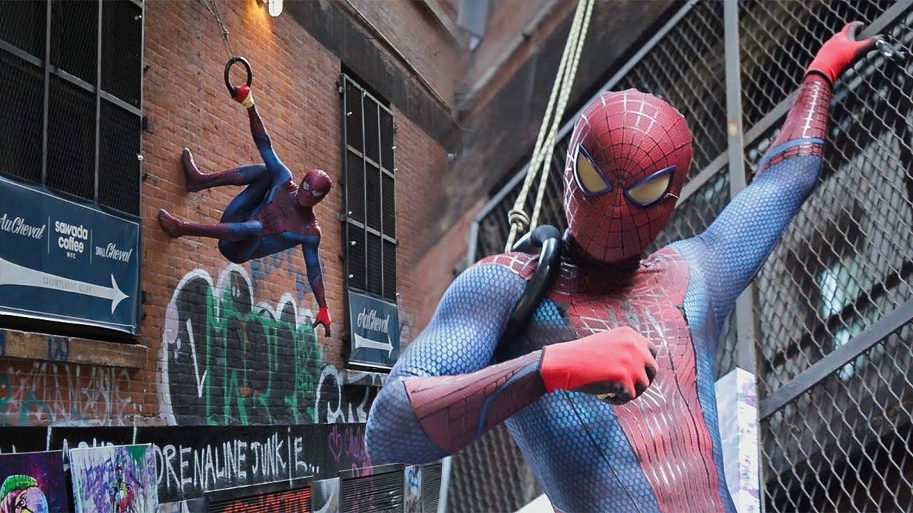 Behind The Scenes: NYC Stunts with Spider-Man For Mindset Is Everything ...
