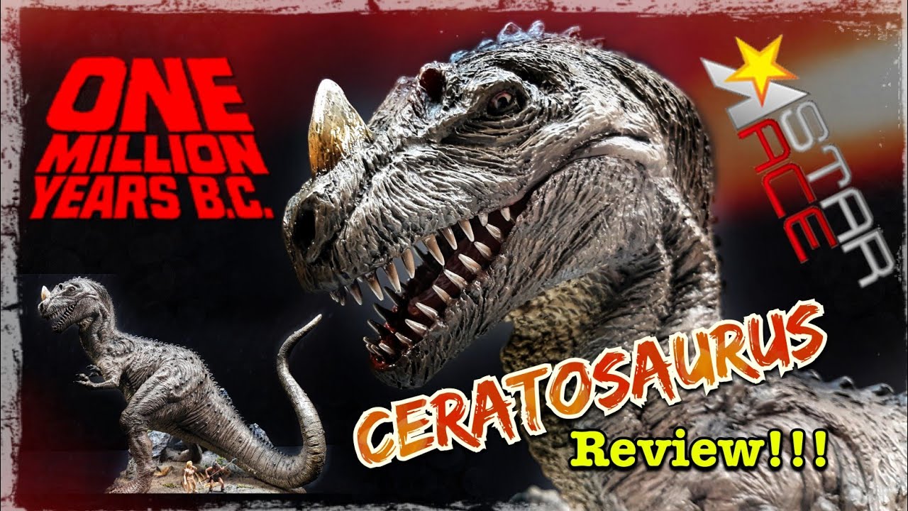 2021 Star Ace Toys One Million Years BC Ceratosaurus Review!!! AMAZING ...