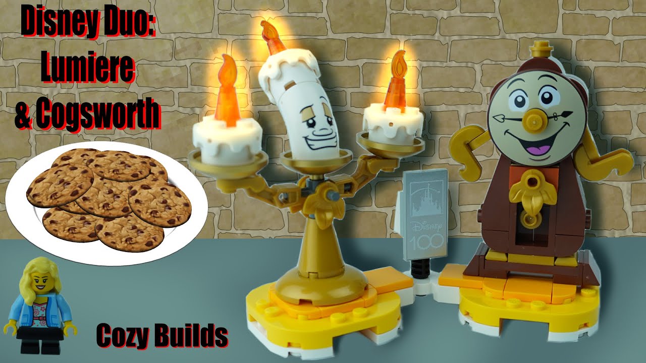 LEGO 2023 | Disney Duo - Lumiere and Cogsworth | 43226 #lego # ...