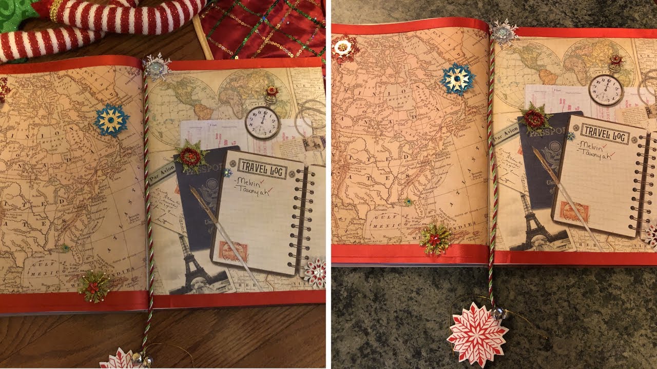 Santa’s Flight Path Book Diy 2018 - YouTube