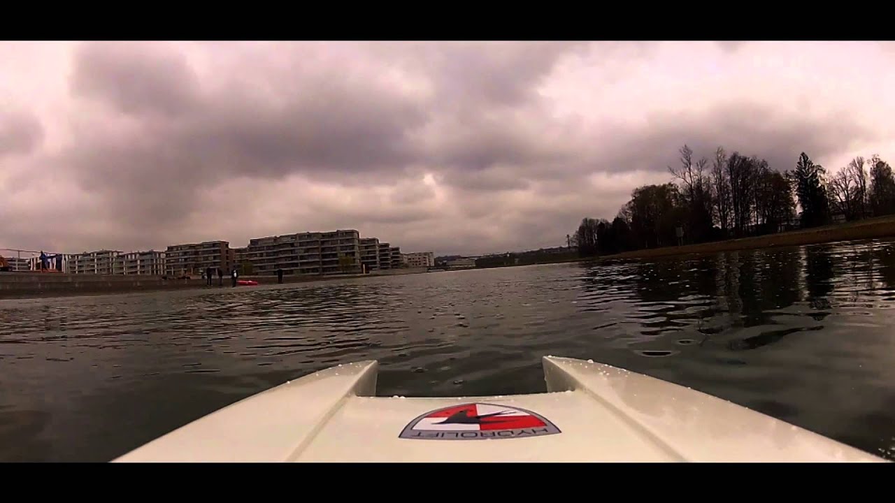 HPR 115 Speedboat with GoPro - YouTube