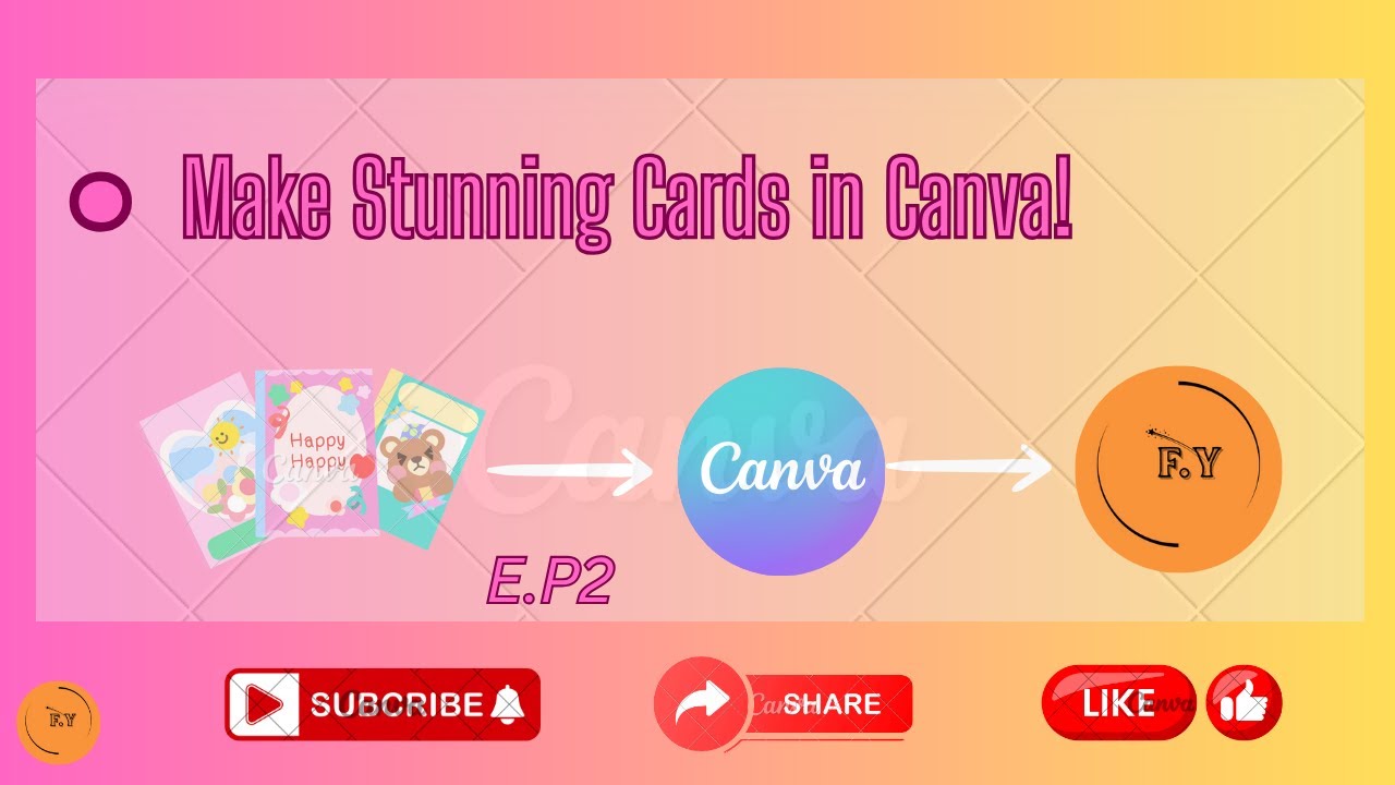 "Make a stunning Card in Canva | Complete Beginner’s Guide" - YouTube