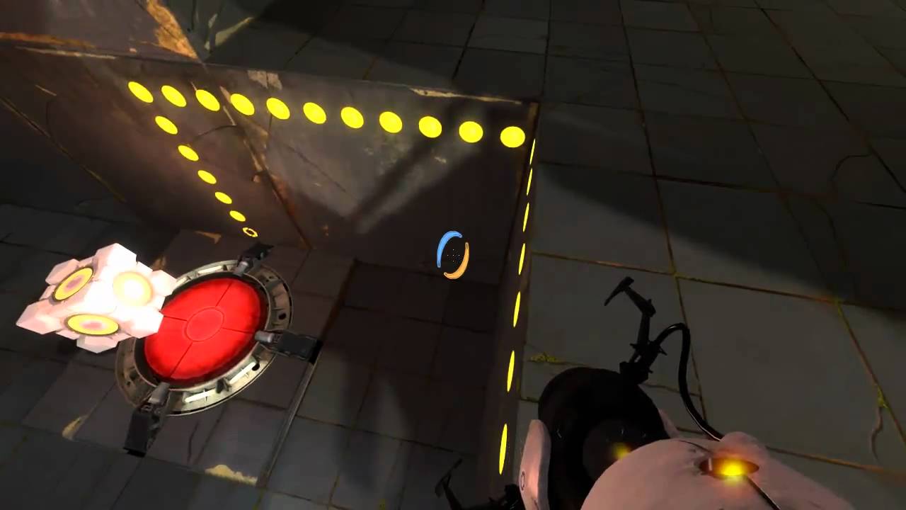 Portal 2 Walkthrough Chapter 2 The Cold Boot Part 2 w/o Commentary ...