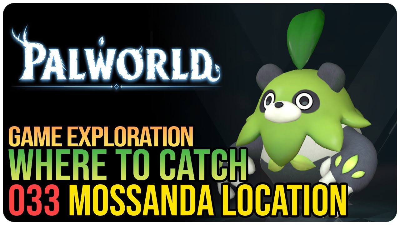 Paldeck 033 – Mossanda Pal Location – Palworld - YouTube