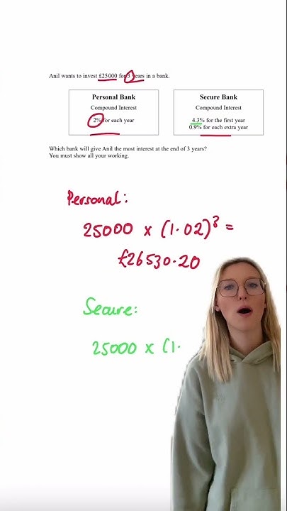 GCSE Maths: Compound Interest! #gcse #gcsemaths #maths #revision #exams ...
